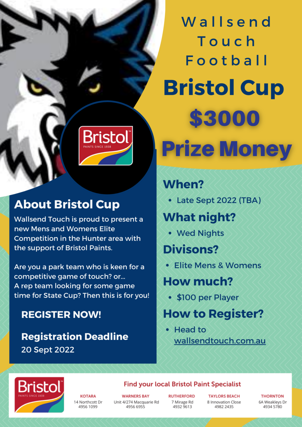 Wallsend Touch Association | Touch Football Association